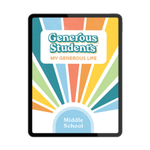 Middle School Biblical SEL Curriculum - Generous Classroom