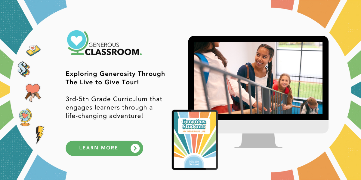 Middle School Biblical SEL Curriculum - Generous Classroom